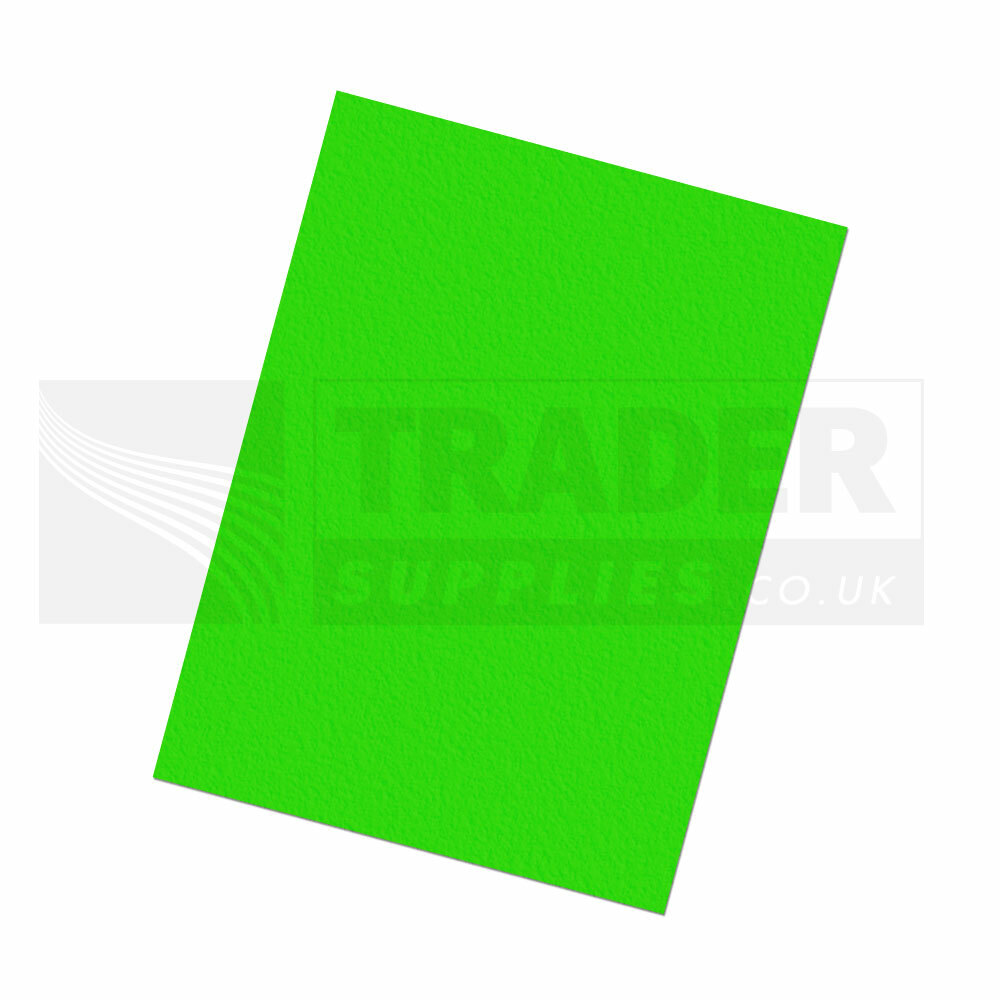 320x250mm THICK Fluorescent Rectangle Green 10 Per Pack Price Card Day ...