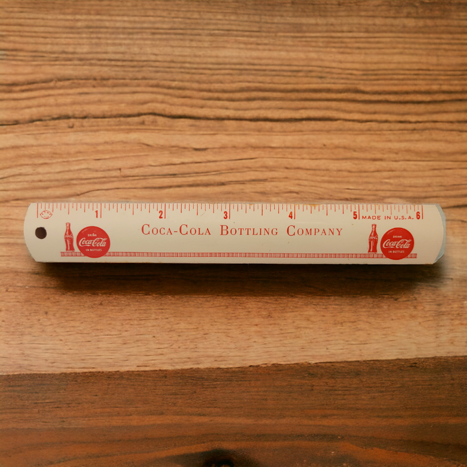 Original 1930s Coca-Cola Ruler / Coke Rulers Coca Cola Vintage ...