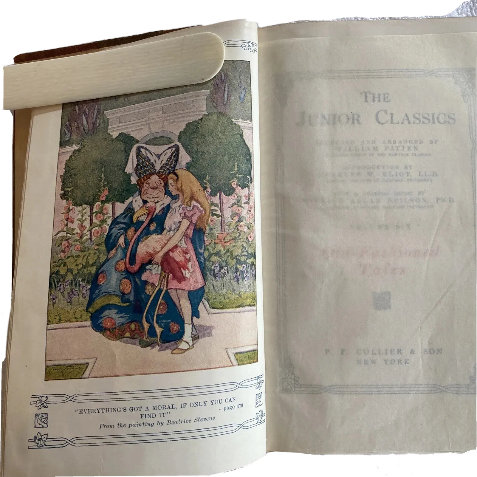 The Junior Classics A Library for Boys and Girls 1912 Two Volumes: 2, 4 ...