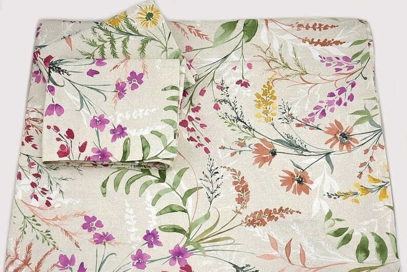 $350 NEW Sky 3 PC SET Autumn Posies Comforter Duvet Cover + 2 Shams ...