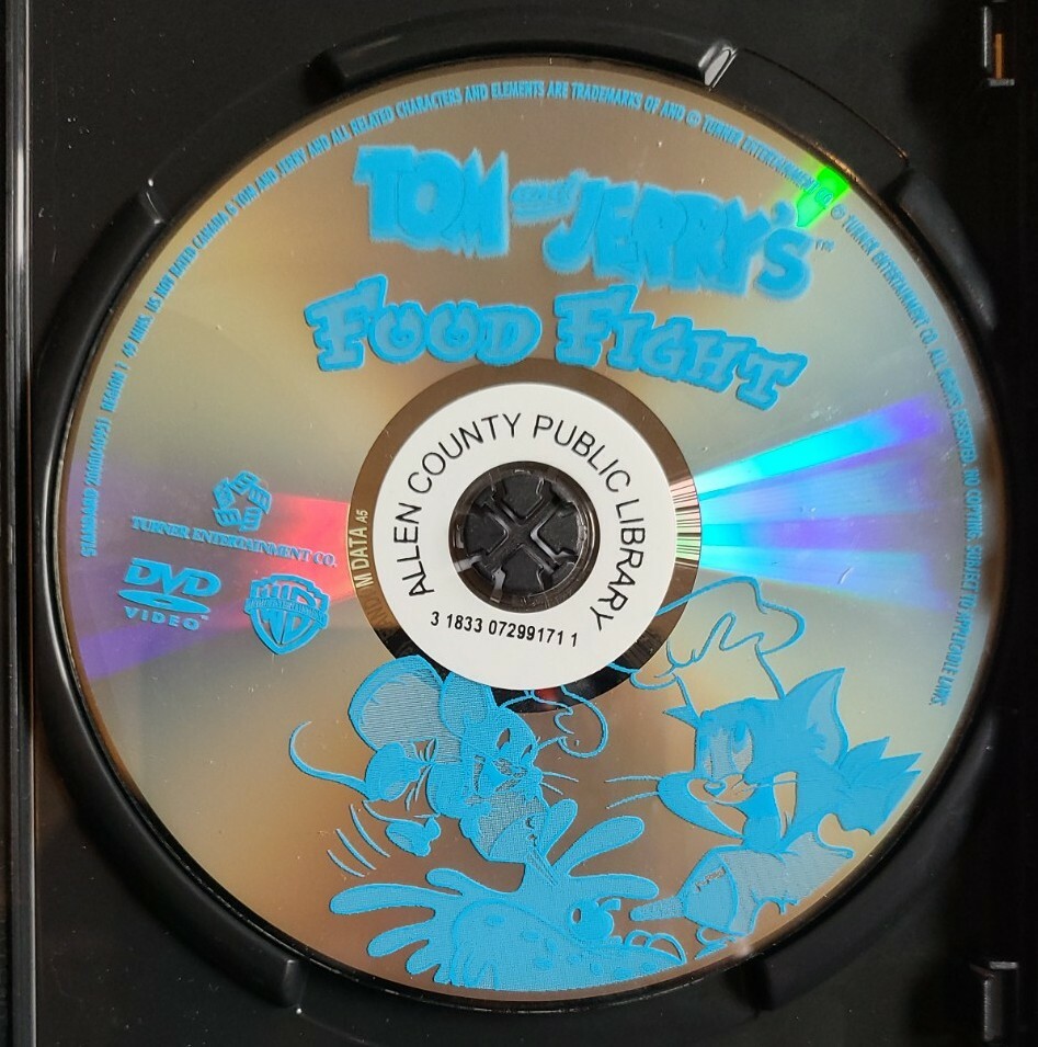 Tom And Jerry Food Fight Dvd