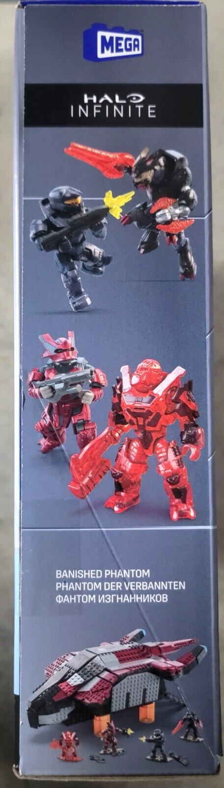 Mattel MEGA Halo Banished Phantom - 1214 Pieces (HHC43) for sale online ...