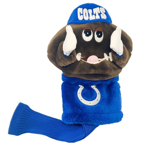 NFL McArthur Indianapolis Colts Mascot Spike Headcover Golf Large Plush ...