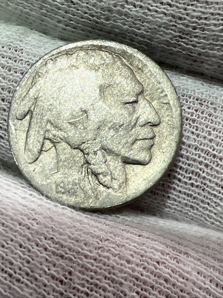 1914 D Holo Restored Full Horn Nice Detail Buffalo Nickel - Better Date ...