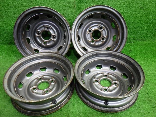 Used Honda Genuine HA4 HA3 HH3 HH4 Acty Wheels Steel 12inch 3.50B ...