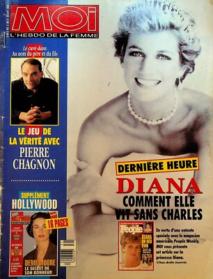 Moi Magazine April 30 1993 Princess Diana Wynona Ryder Demi Moore | eBay