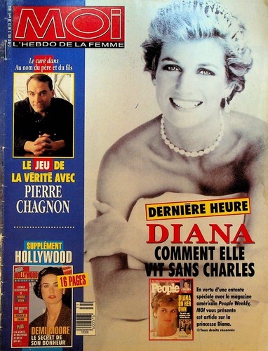 Moi Magazine April 30 1993 Princess Diana Wynona Ryder Demi Moore | eBay