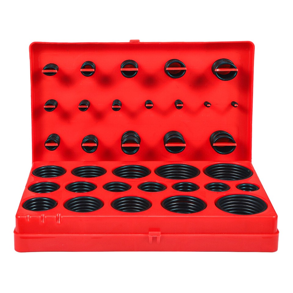 419 PCS Universal O Ring Assortment Set Metric Oil Proof Kit 32 Size O ...