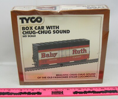 TYCo ~ Baby Ruth Boxcar with Chug-Chug Sound HO scale | eBay
