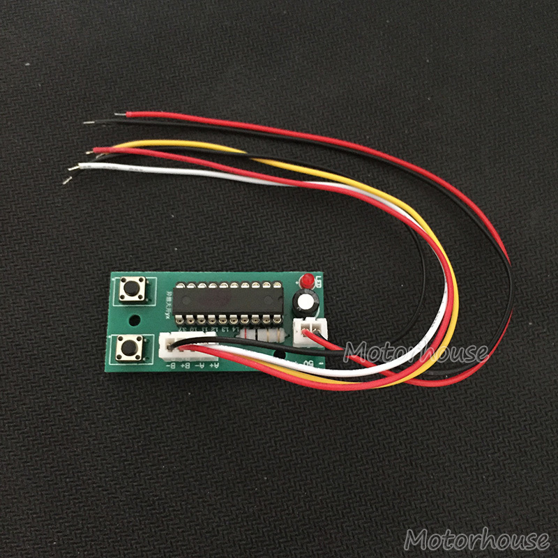 DC 5v 2-phase 4-wire stepper motor Driver CCW CW control for small ...