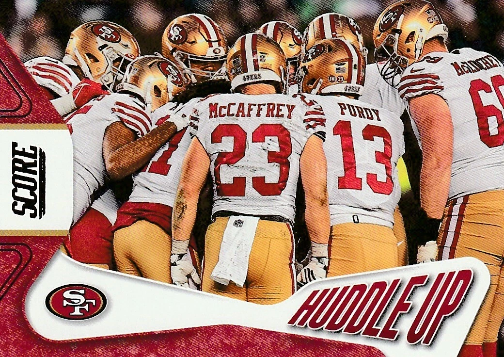 49ers Football Huddle