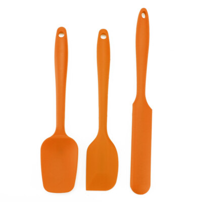 3pcs Silicone Spatula Set Heat Resistant Non Stick Spatula for Baking ...