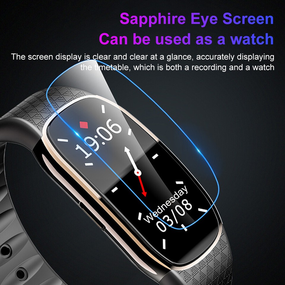 8/16G Digital Voice Recorder Watch Voice Activated Dictaphone Lecture ...