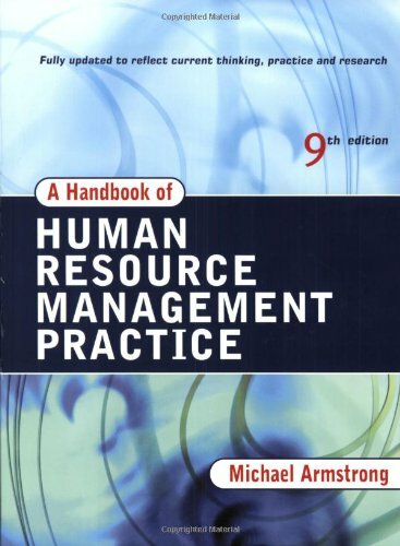 A Handbook of Human Resource Management Practice By Michael Arm ...