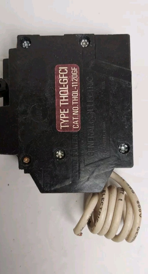 New Circuit Breaker GE THQL1120GF 20 Amp 1 Pole 120V GFCI THQL1120GFP ...