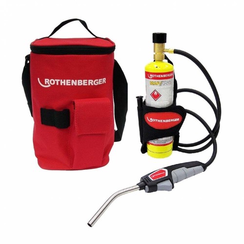 Rothenberger Plumbers Gas Trigger Torch with Hose & Holster | Carry Bag ...