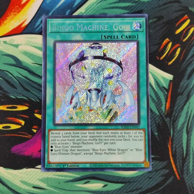 Bingo Machine, Go!!! (Secret Rare) RA02-EN062 25th Anniversary | eBay