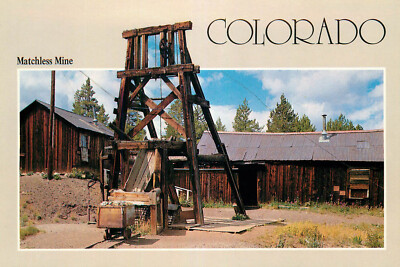 Postcard Matchless Mine in Leadsville Colorado, CO | eBay