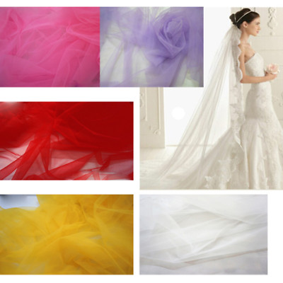 150cm Tulle Sheet Sewing Mesh Fabric DIY Tutu Dress Wedding Decoration ...