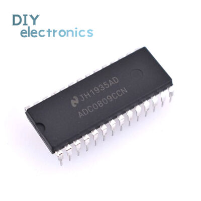 5PCS ADC0809CCN ADC0809 DIP-28 CMOS ANALOG-TO-DIGITAL CONVERTERS IC | eBay