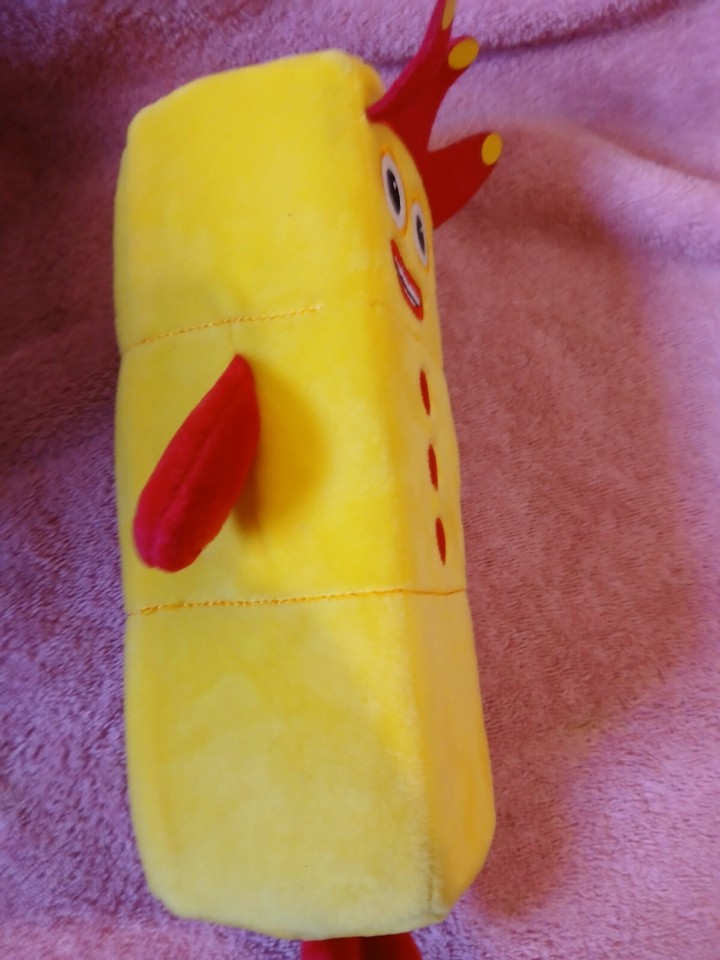 Numberblock Three Plush Toy Learning Resources CBeebies BBC Number ...