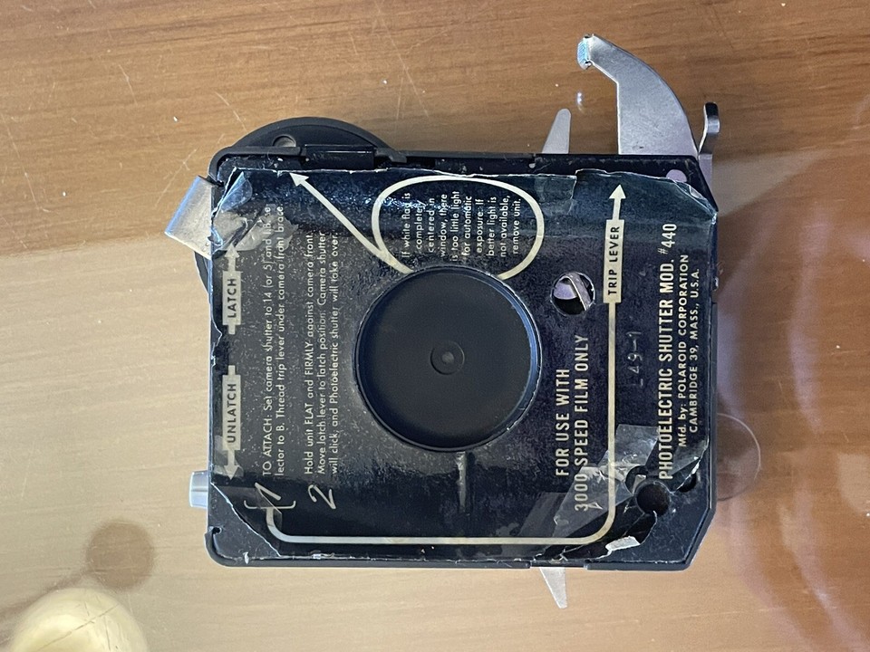 VINTAGE camera accessory Polaroid PhotoElectric Shutter Untested | eBay