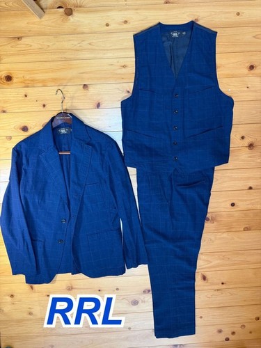 RRL Double R L suit 3 pieces | eBay