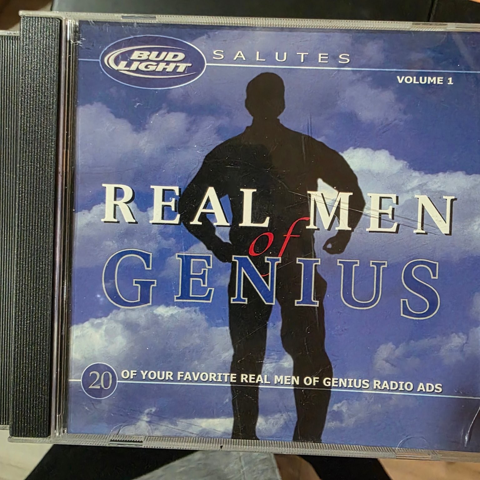 Bud Light Real Men of Genius Volume 1 CD 20 Radio Ads | eBay