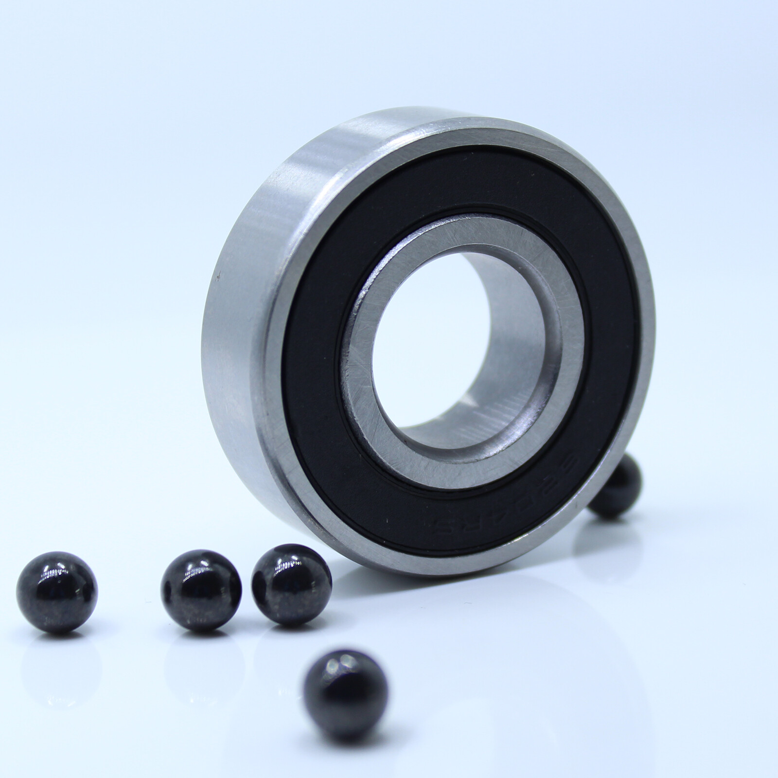 6305-2RS ( 25x62x17mm) Hybrid Ceramic Bearing Si3N4 Rubber Ball ...