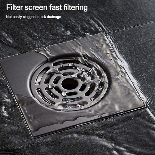 Square Drain Cover Sewer Strainer Plug Old Floor Drains Remodeling ...