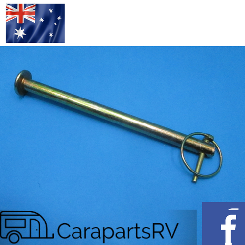 POLE CONTAINER LOCK PIN AND SPRING CLIP. SUITS 6" ( 150mm ) DIAMETER ...