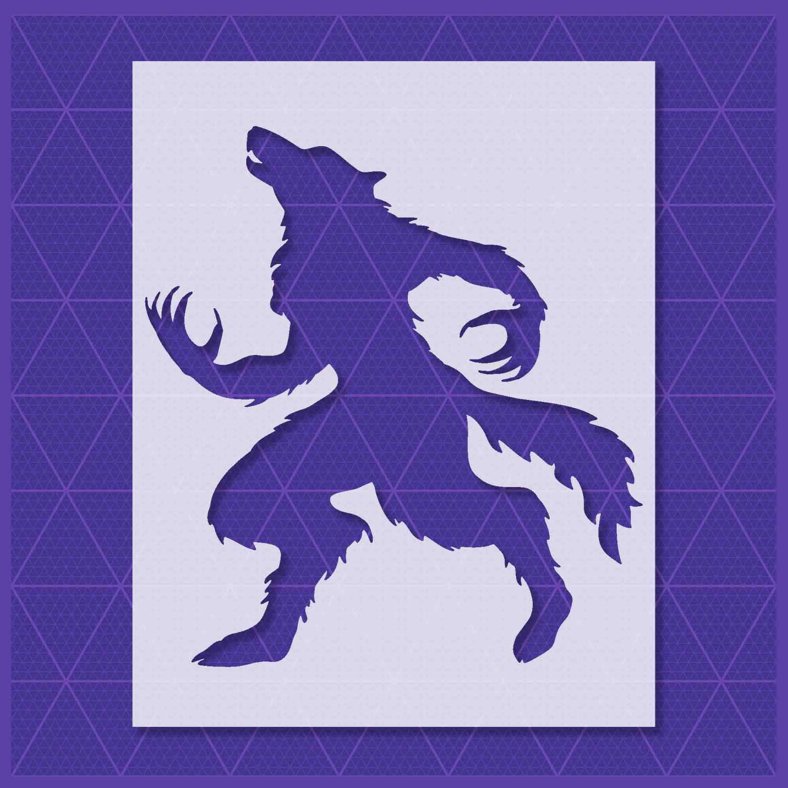 Werewolf Stencil