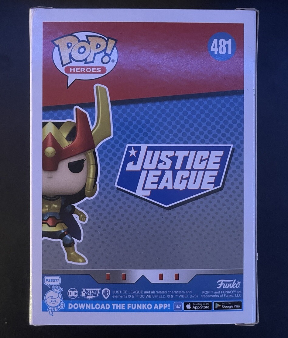 Funko POP! Big Barda Justice League #481 2023 Fall Convention Exclusive ...