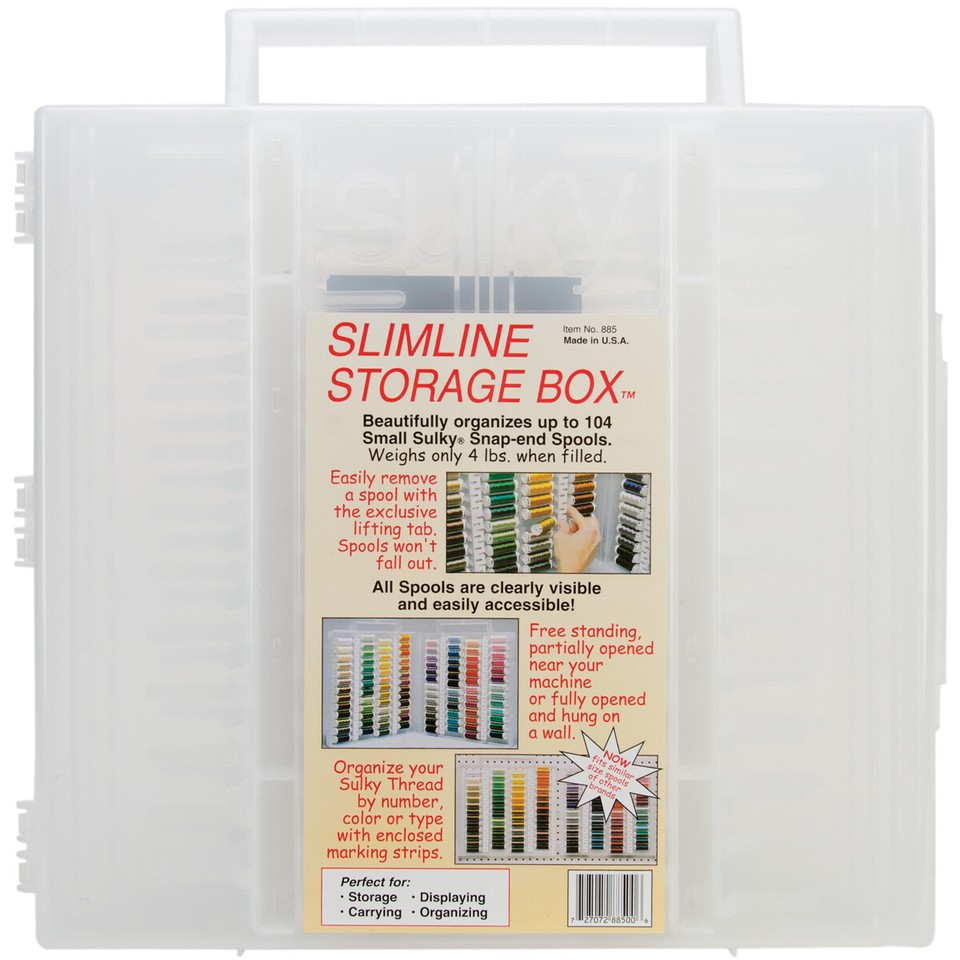 Sulky Slimline Storage Box 13"X13"X2" | eBay