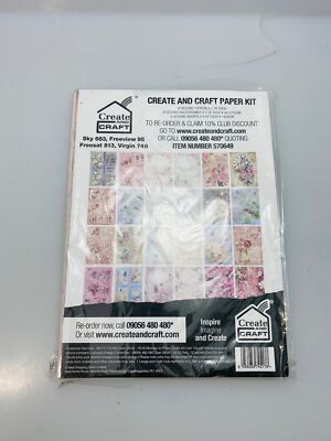 Create and Craft Paper Kit | eBay