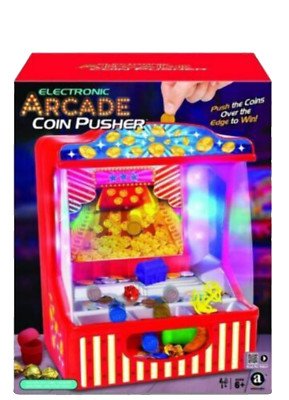 Electronic Arcade Coin Pusher Carnival Game 5 Ways to Play Ambassador ...