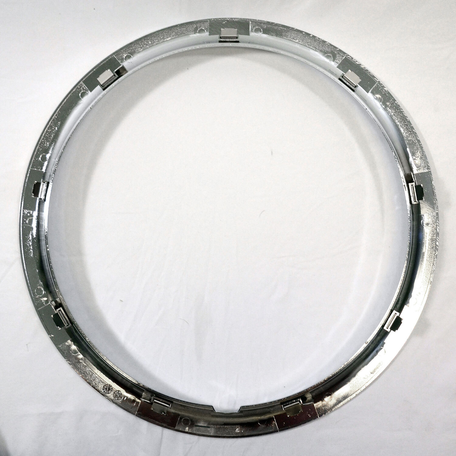 Set of 4 18" Chrome Wheel Rim Trim Rings Beauty Bands Rims Rally Steel ...