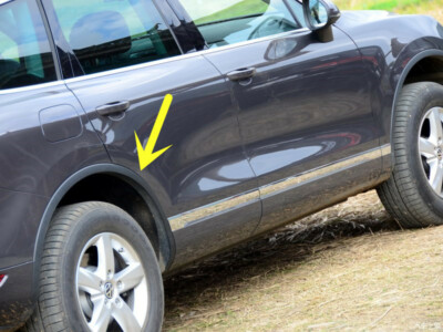 Rear Right Fender-Wheel Well Flare Arch Moulding Fits VW Touareg 2011 ...