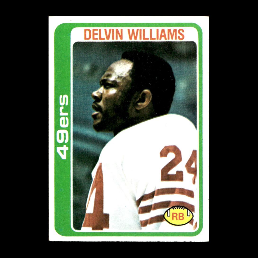 Delvin Williams 1978 Topps San Francisco 49ers #264 R308i 2 | eBay