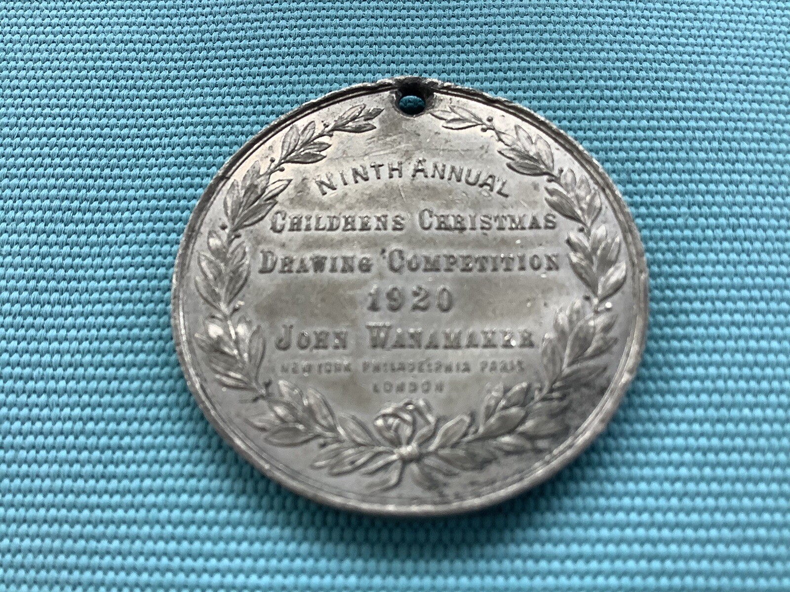 1920 JOHN WANAMAKER 9TH ANUAL CHILDRENS CHRISTMAS DRAWING COMPETITION ...