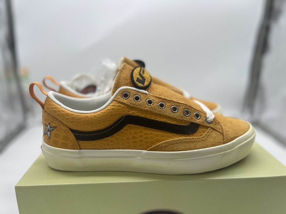 Carpet Company x Vans Old Skool 36 VCU | Mens Sz 9.5 | Yellow Croc Skin ...