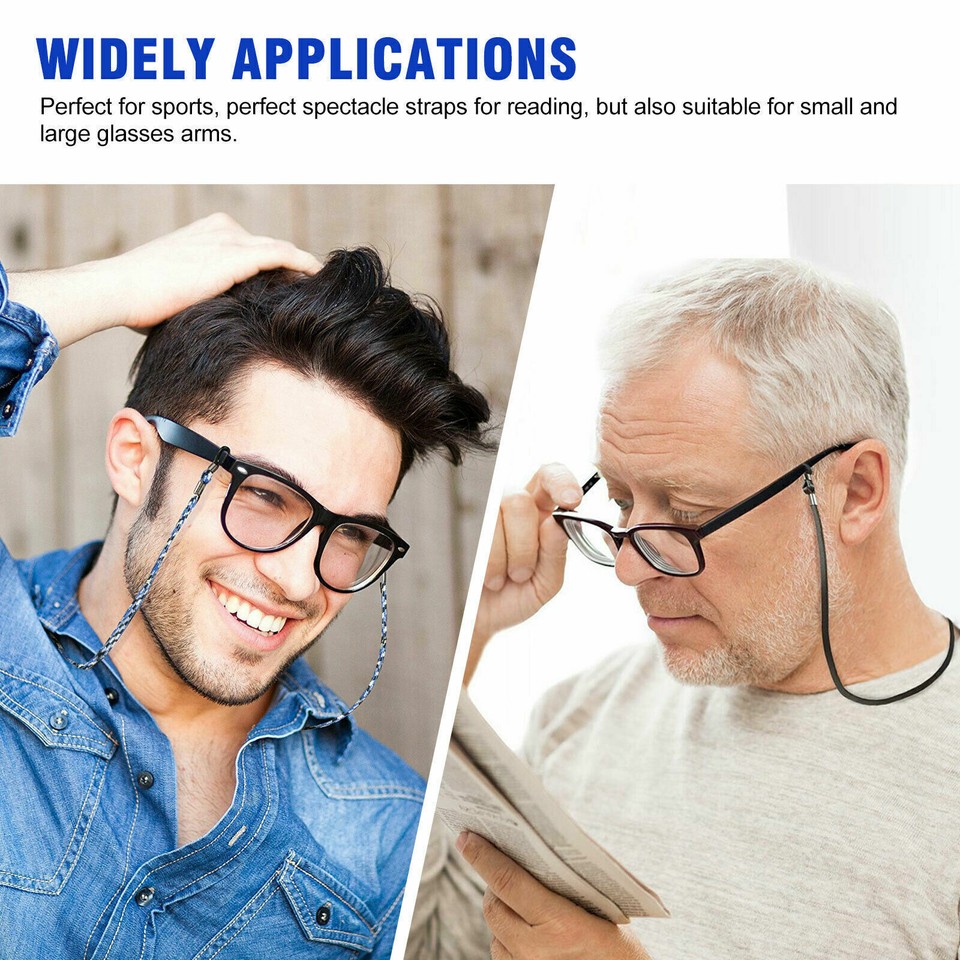 5pcs Sport Sunglass Neck Strap Eyeglass Read Glasses Neck Cord Lanyard ...