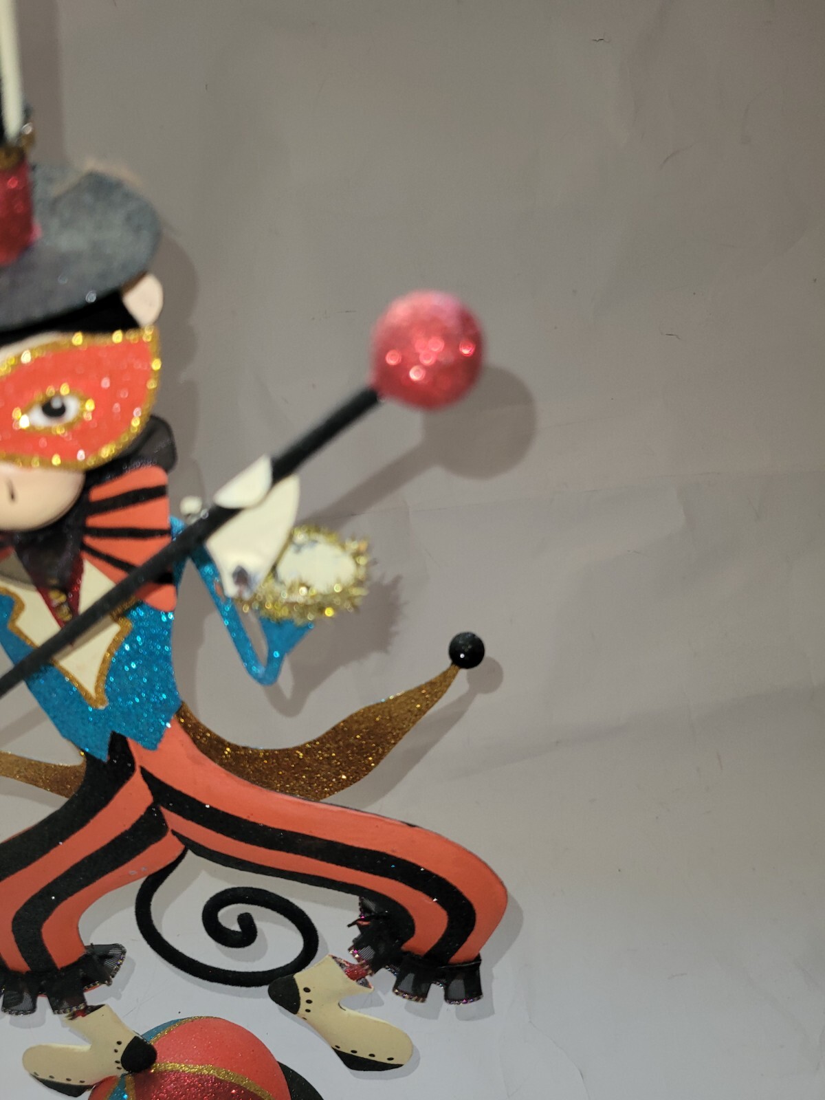Pier 1 Enchanted Circus "The Acrobat" Metal Monkey Halloween Figurine ...