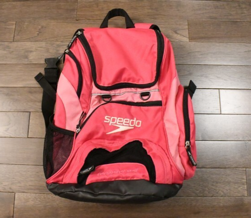 SPEEDO Teamster 25L Pink Black Swimming Backpack Pool Bag | eBay