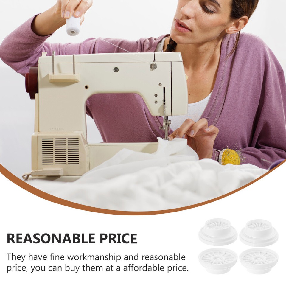 4PCS Sewing Machine Spool Pin Caps Plastic Sewing Spool Caps | eBay