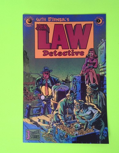 John Law Detective #1 One-Shot 1983 Eclipse Comics 8.0 Comic Book X40 ...