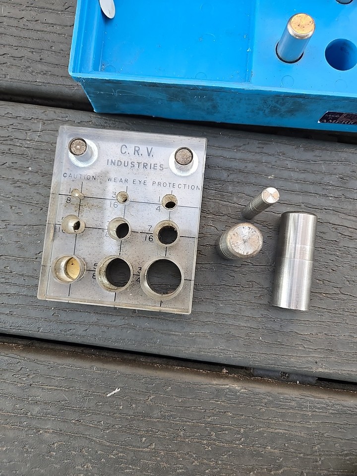 E-Z Punch Pak, Punch & Die Set Complete 71-190-001 | eBay