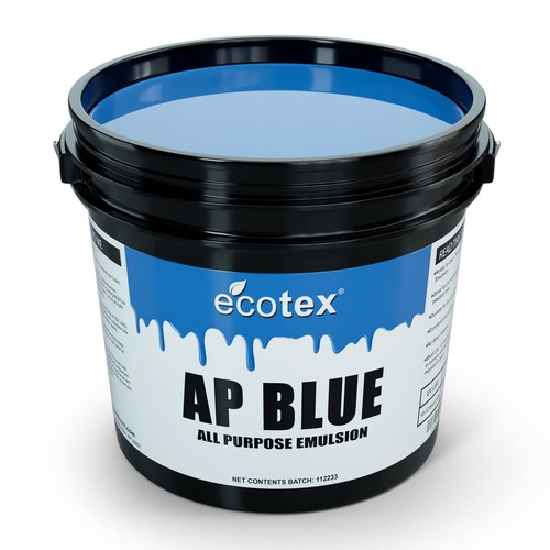 ® AP Blue Screen Printing Emulsion (Quart - 32oz.) Pre - Sensitized ...