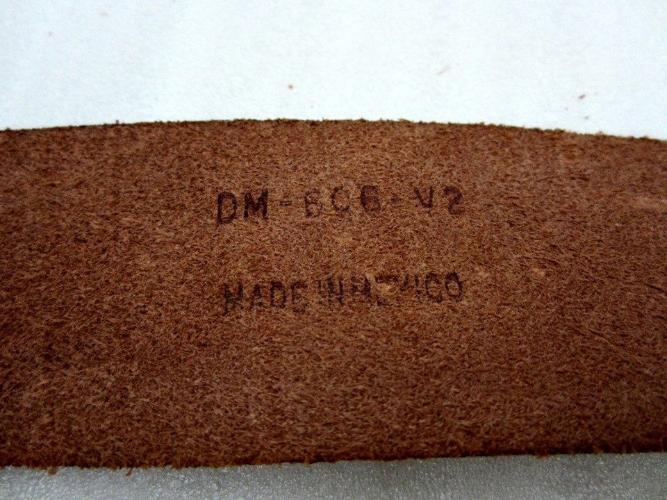 Nicholas Saddle Leather Drill Holster & Work Belt DM-86-S DM-B06-V2 ...