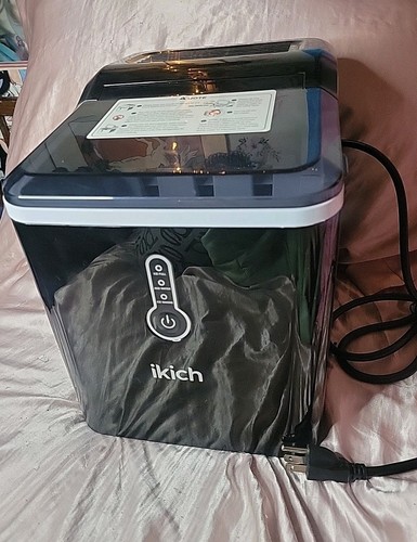 Ikich Model CP217A Ice Maker For Countertop - Black - Tested | eBay